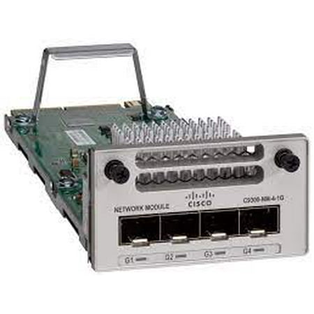 Cisco Catalyst 9300 Series Network Module - Expansion module - Gigabit SFP x 4 - refurbished ...