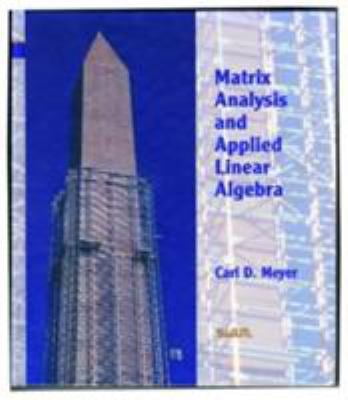 Pre-Owned Matrix Analysis and Applied Linear Algebra Book and Solutions ...