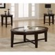 3PC TABLE SET,DRK .CAPPE;ND TABEL:24"Lx24"Wx23"H - Walmart.com