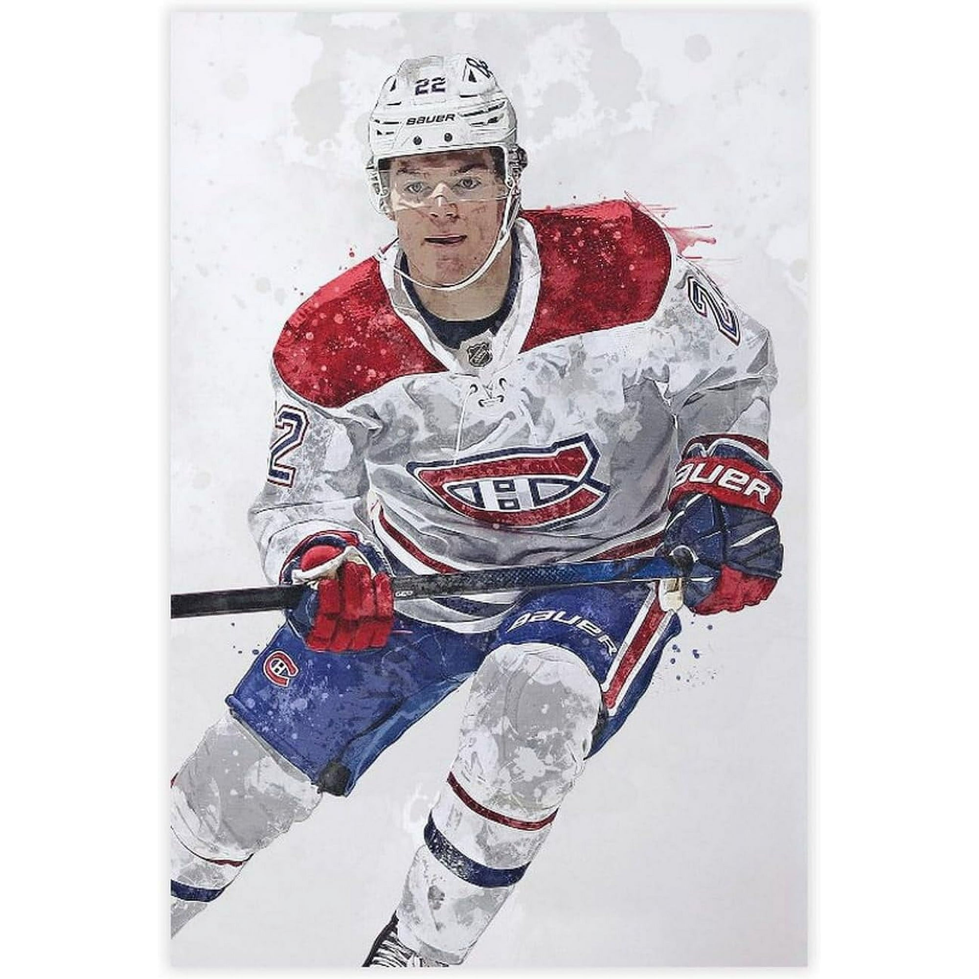 Click here for Pphaosho Cole Caufield Hockey Poster Frameless Pai... prices