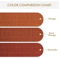 RYJUYJ-Terracotta Linen Curtains 96 Inch Length 2 Panels Set for Living ...