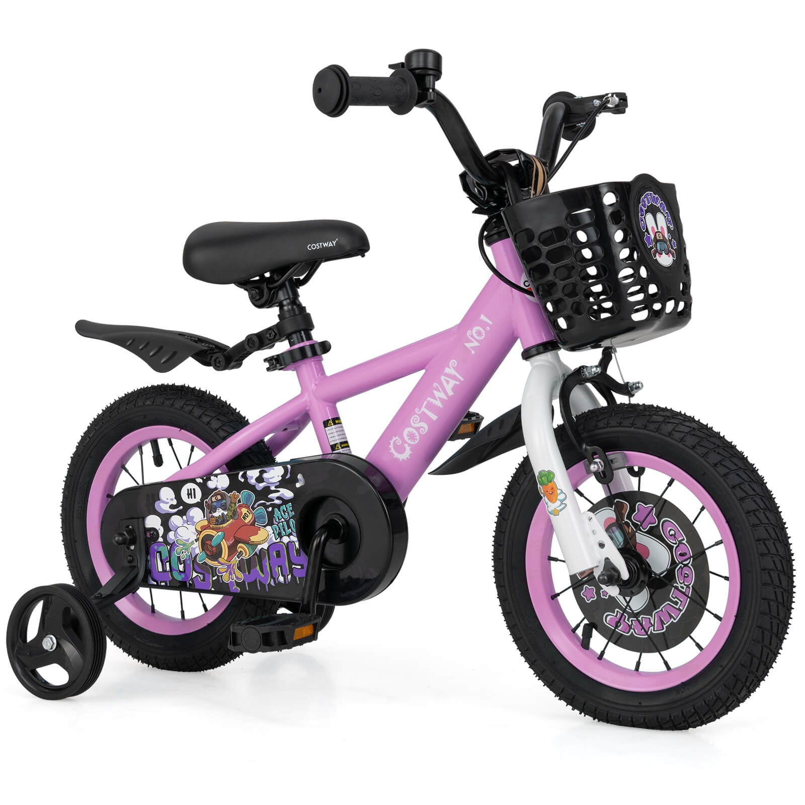 Click here for Costway 12 Kids Bike For 3-4 With Height-Adjustabl... prices