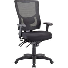 Stylish Funky Executive High-Back Leather Chair, Black - Walmart.com