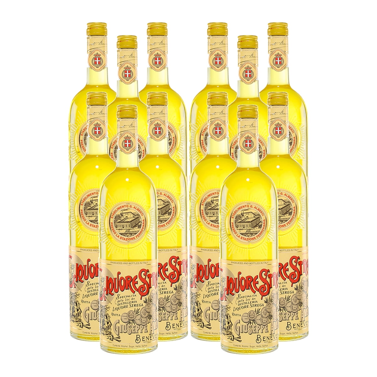 Pack de 12 Licor Strega 750Ml | Walmart en línea