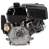 15HP Electric and Recoil Start Horizontal Shaft Engine with 18 amp ...