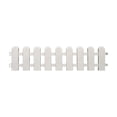 PoyoKee Garden Fence, White Decorative Mini Fence Panels, Small No Dig ...