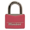 Master Lock 141D 1-9/16" Black Vinyl Cover Brass Padlock - Walmart.com