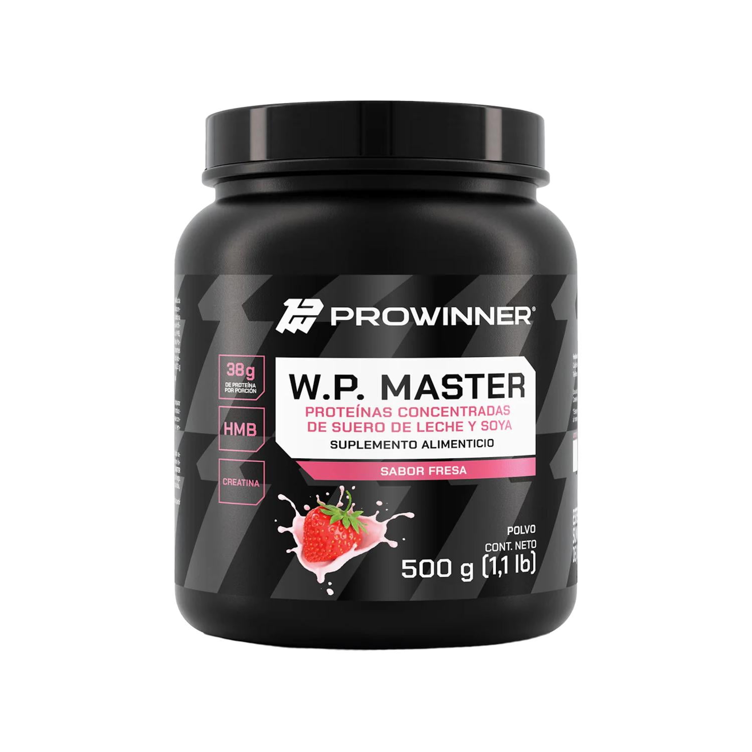 WP Master Fresa 500 grs ProWinner negro ProWinner PROWWPMASTERFRESA | Bodega Aurrera en línea