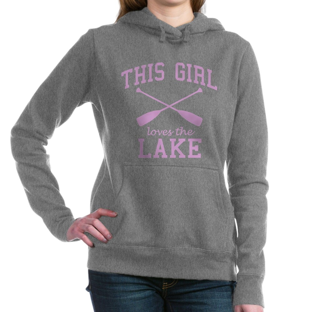 CafePress - This Girl Loves The Lake - Pullover Hoodie, Classic ...