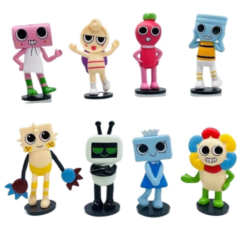 8 unids/set Dandy's World figura de acción de PVC juguete de dibujos ...