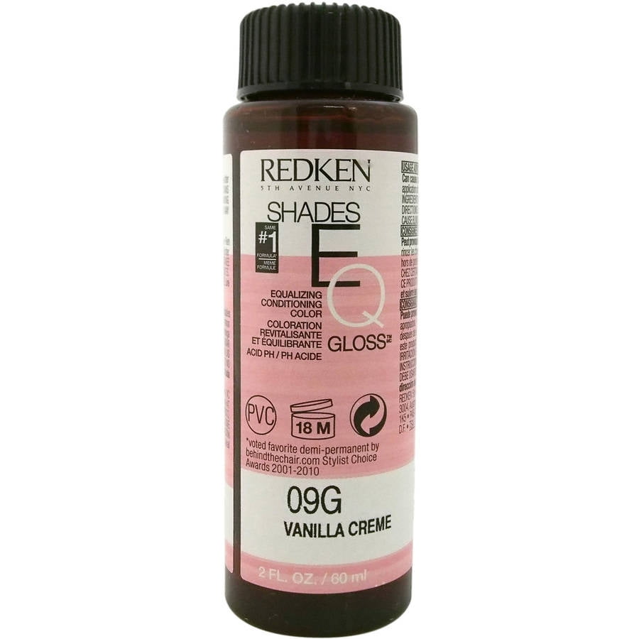 Redken - Redken Shades Eq Hair Color Gloss 09G, Vanilla Creme, 2 Oz ...