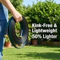 50-foot lightweight garden hose – anti-kink, flexible, high-pressure ...