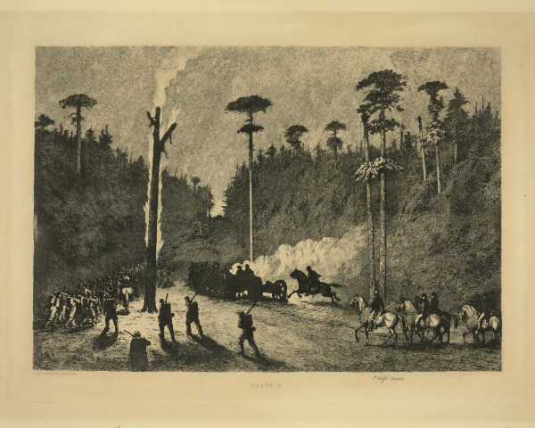 Print: A Night March, 1876 - Walmart.com