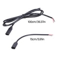 15cm/100cm Open End Connector Type-C Female to 2 Pin Bare Wire for USB ...
