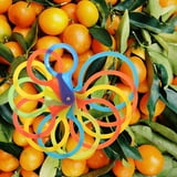 1 Set Fruit Diameter Measuring Circle Practical Plastic Fruit Diameter ...