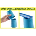 Hot Wheels Track Builder 4+ Stunts Barrel Box with One Hot Wheels Car ...