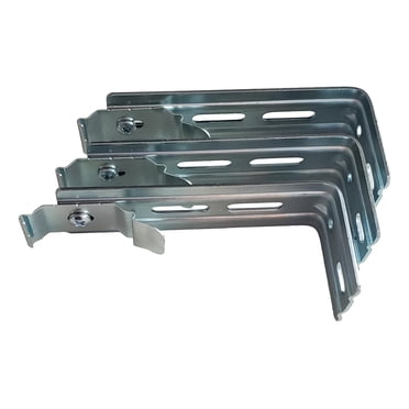 Set of 3 Vertical Blind Adjustable Wall Mount Brackets with 1.5 Inch ...