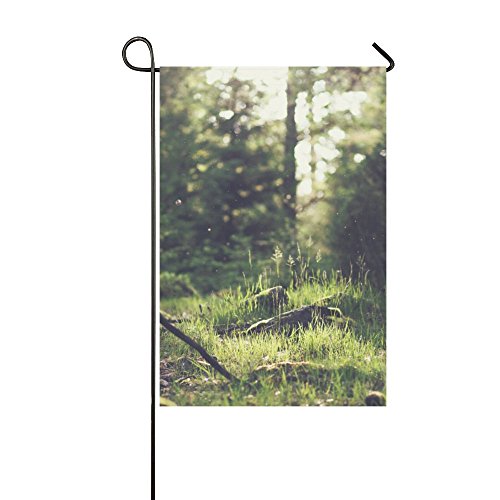 MYPOP Forest Wood Green Trees Yard Garden Flag 28 x 40 Inches - Walmart.com