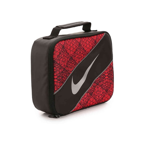 Nike Insulated Reflect Lunch Box, Black/ University Red - Walmart.com
