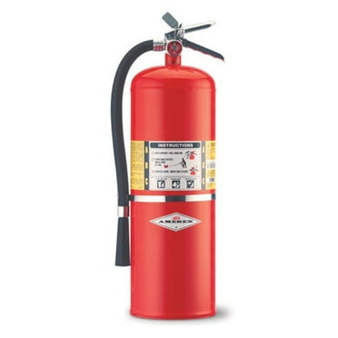 Amerex Home Fire Extinguisher, 2.5 GAL Water with Schrader Valve, Model ...