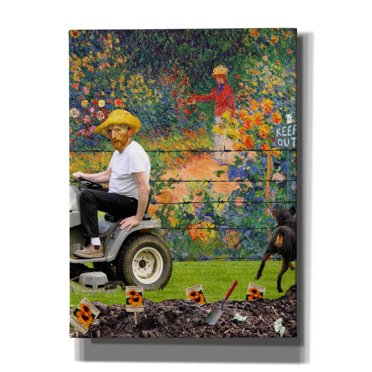 Epic Graffiti 'New Neighbor' by Barry Kite, Canvas Wall Art, 40"x54 ...