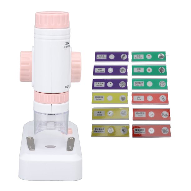 Led Lighted Pocket Microscope Handheld Microscopes Portable Microscopes ...