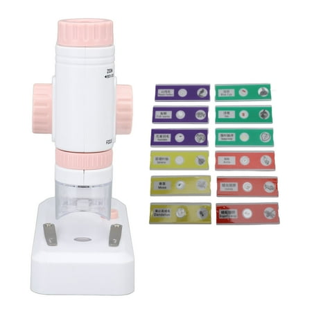 Led Lighted Pocket Microscope Handheld Microscopes Portable Microscopes ...