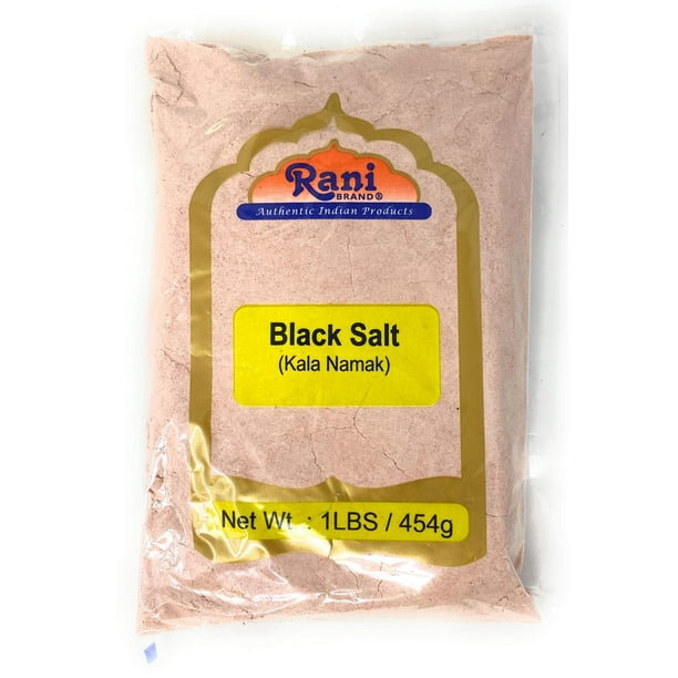 Rani Black Salt Powder (Kala Namak) Mineral 16oz (1lb) 454g ~ Unrefined ...
