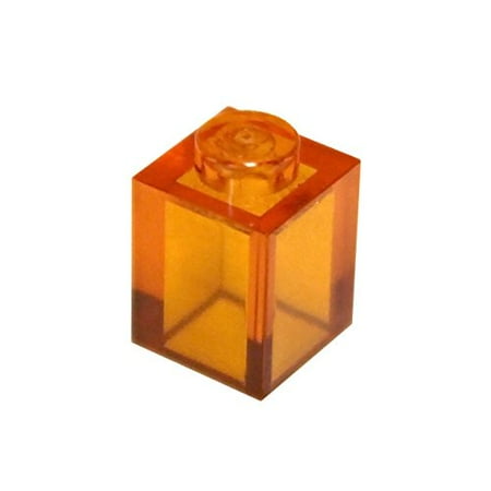 LEGO Parts and Pieces: Transparent Orange (Transparent Bright Orange ...