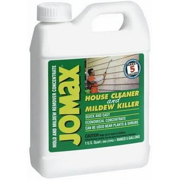 Jomax 60101 Outdoor Mold Cleaning Solution, Gallon Mildew Remover ...
