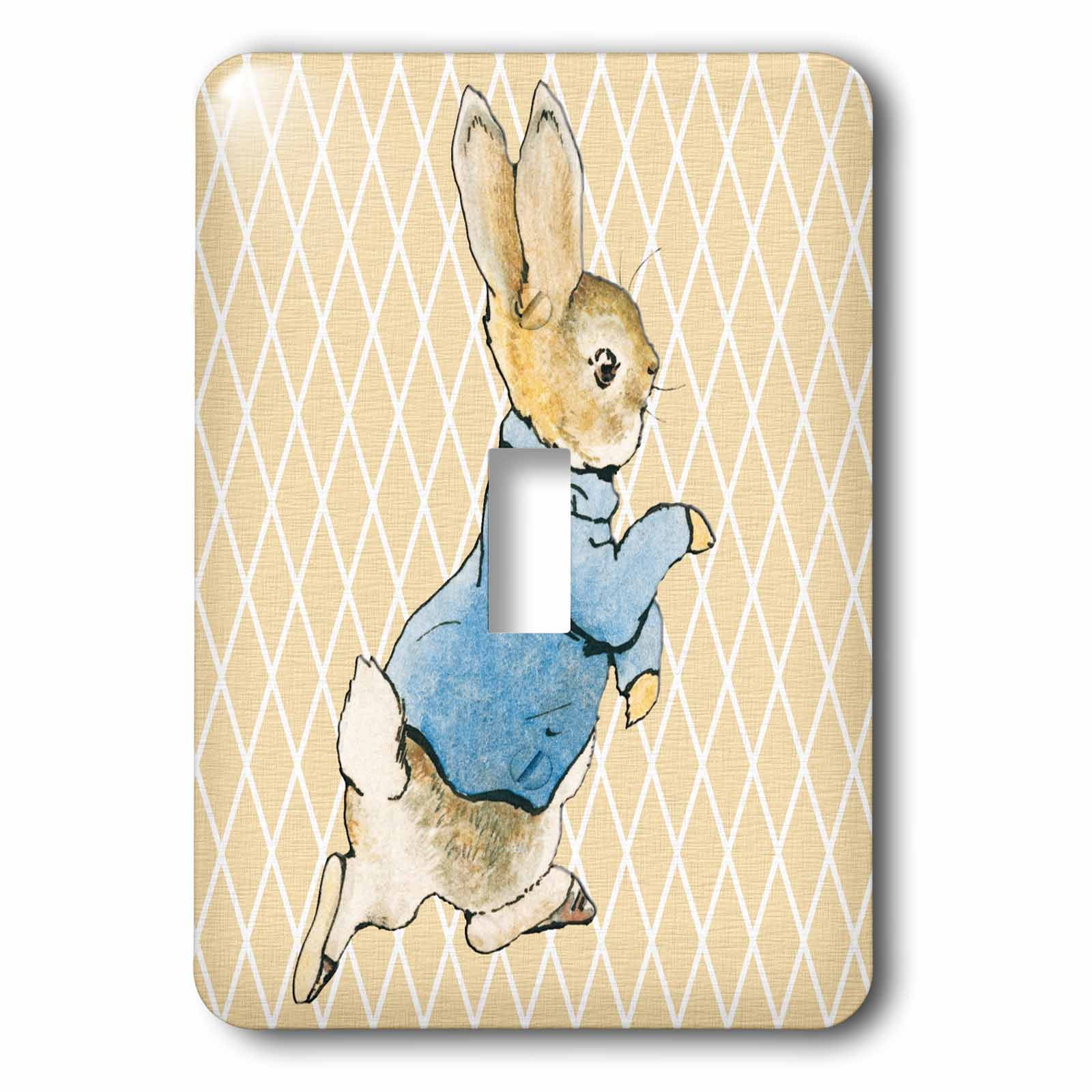 Peter Rabbit Vintage Art- Animals single toggle switch lsp-79399-1 ...