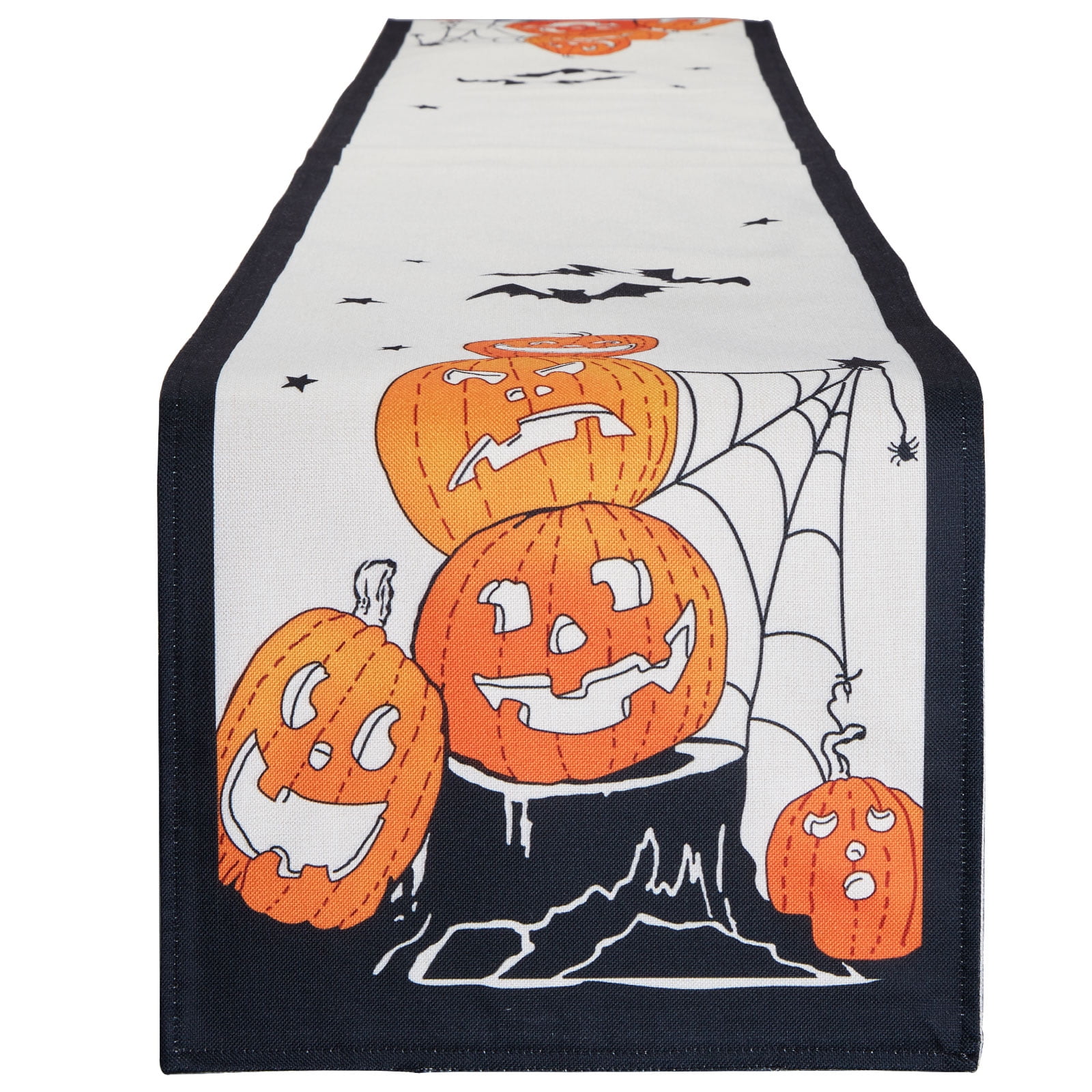 Kitsin Halloween Table Runner, Halloween Dresser Scarf Table ...