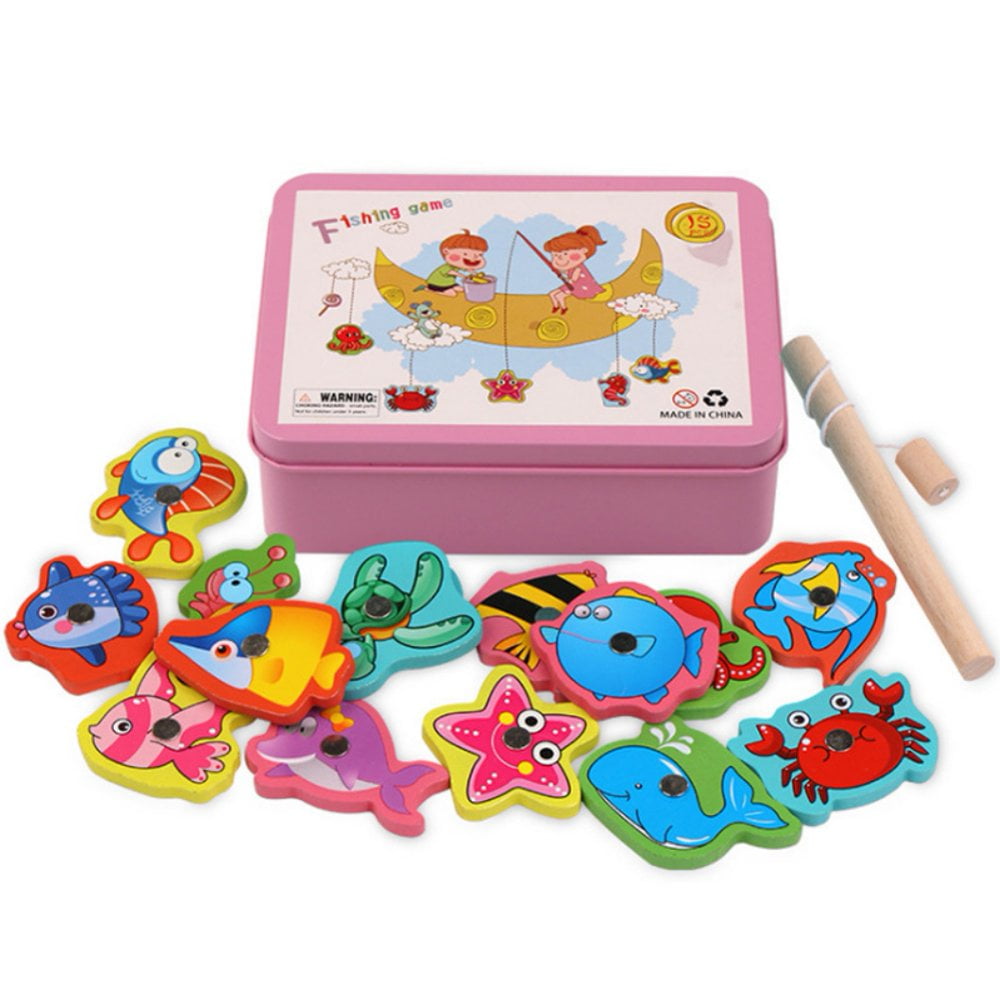 Click here for Generic Kids Wooden Magnetic Fishing Game Educatio... prices