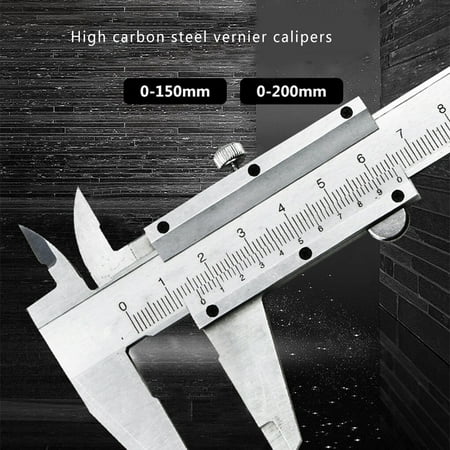 relayinert 0-200mm Caliper Micrometer Vernier Caliper Measure Gauge ...