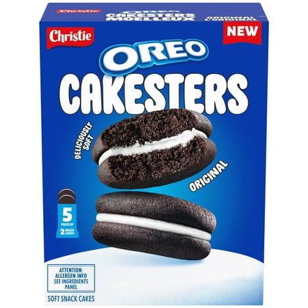 OREO Moelleux Petits gâteaux tendres, 5 sachets-collations 57 g, L ...