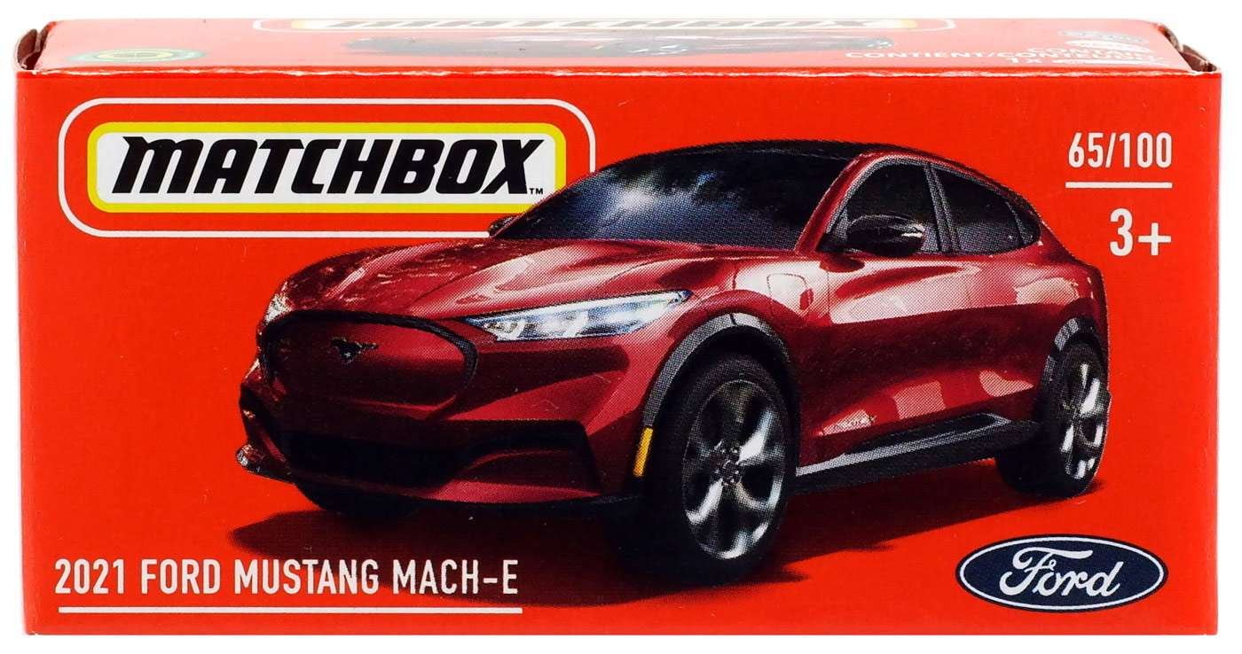 Matchbox Drive Your Adventure 2021 Ford Mustange Mach-E Diecast Car ...