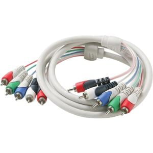 IEC M7387-18 Stereo VCR Audio and Video RCA Cable with Gold Connectors ...