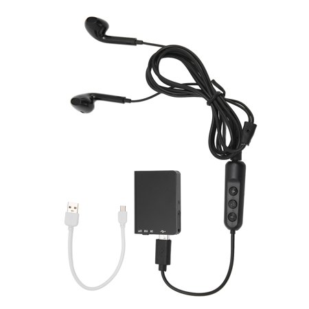 ANGGREK Mini Ultra Thin Audio Recorder, Voice Activated Recorder ...