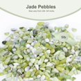 5 lbs Jade Pebbles for Indoor Plants, Decorative Pebbles for Bamboo ...