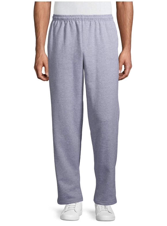 Mens Sweatpants Open Bottom