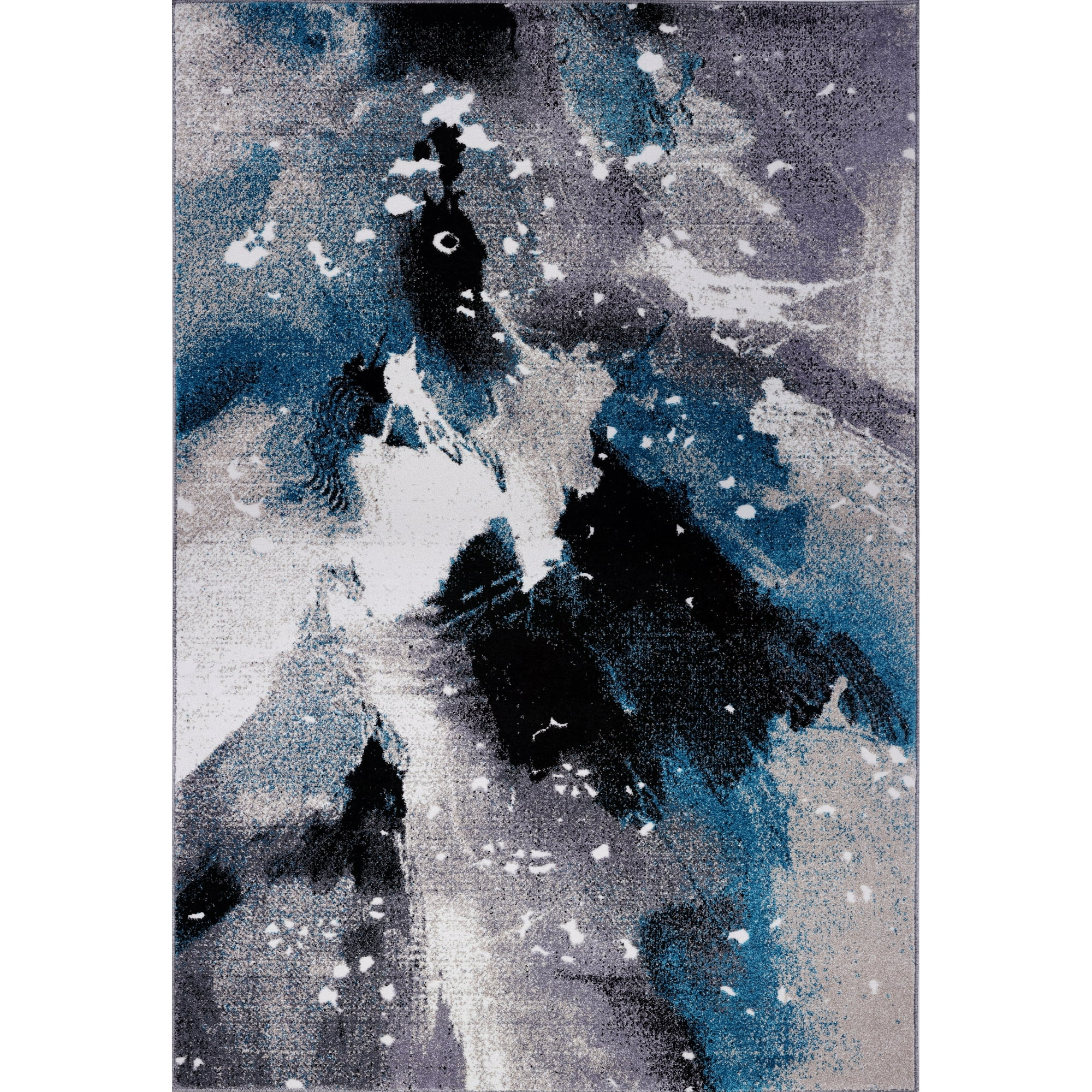 Ladole Rugs Grey Black Blue Extra Large Area Rug Carpet For Living Room Size 311 X 53