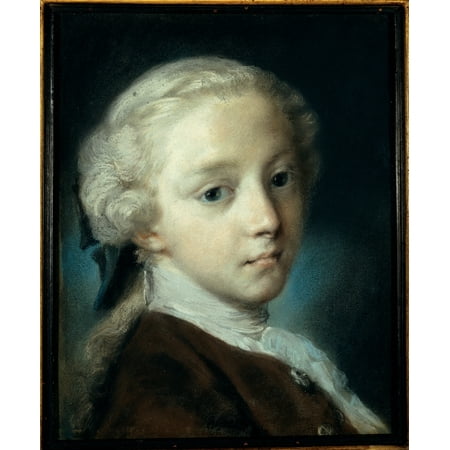 Carriera Rosalba Portrait Of A Young Man 1726 18Th Century Pastel On ...