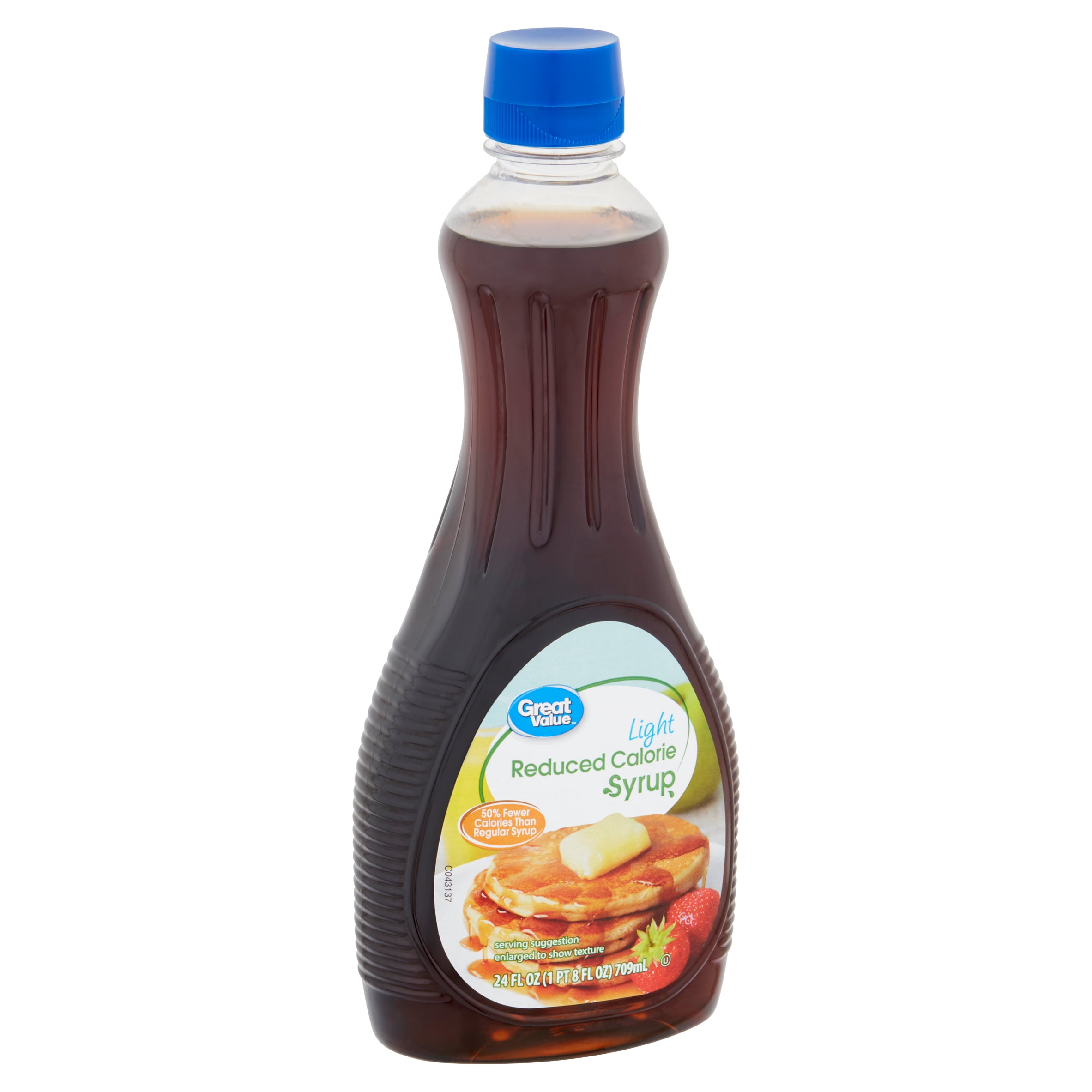 Great Value Light Reduced Calorie Syrup, 24 fl oz - Walmart.com