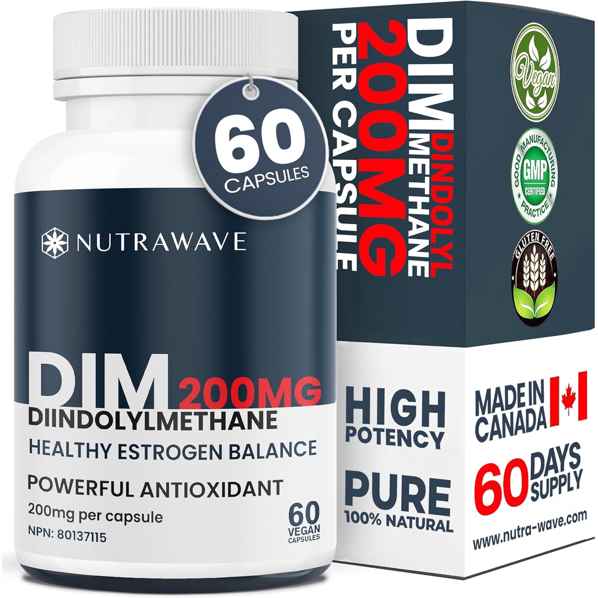 Click here for Nutrawave Dim 200mg Diindolylmethane - Estrogen &... prices