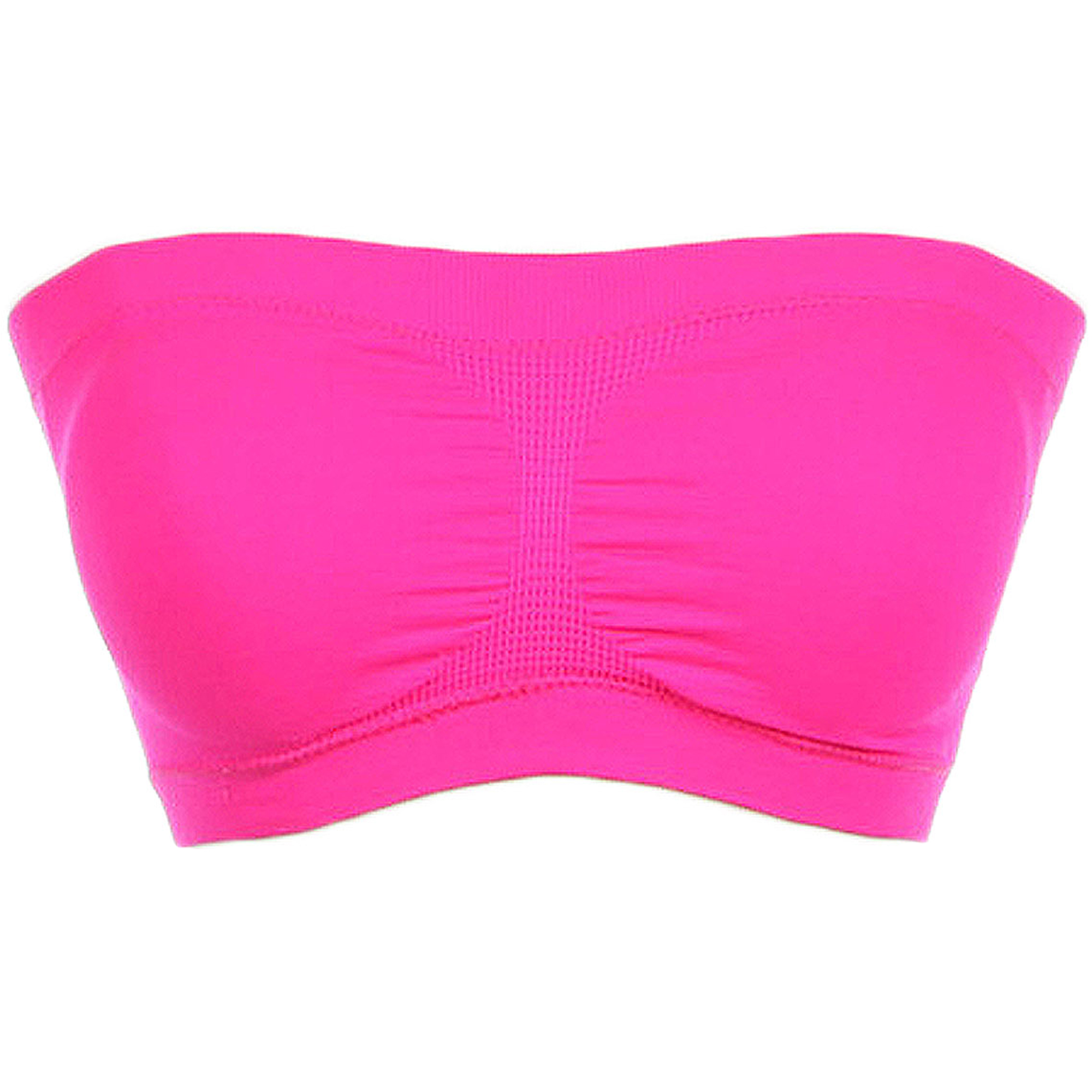 Neonoe Pink Strapless Bra | semashow.com