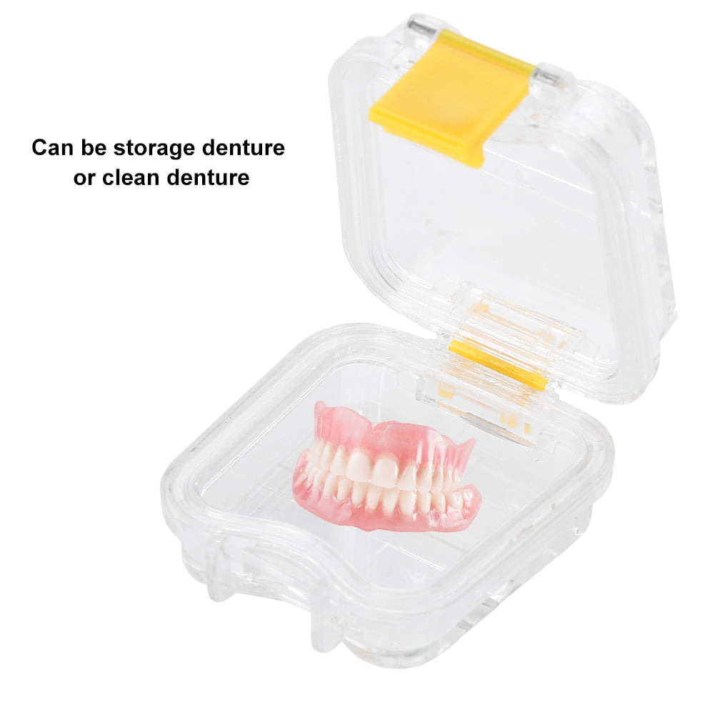 Garosa Professional Denture Box Dental False Teeth Storage Case Tooth ...
