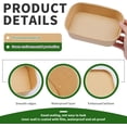 50 Pack 19 oz Paper Bowls, Disposable Food Containers with Lids ...
