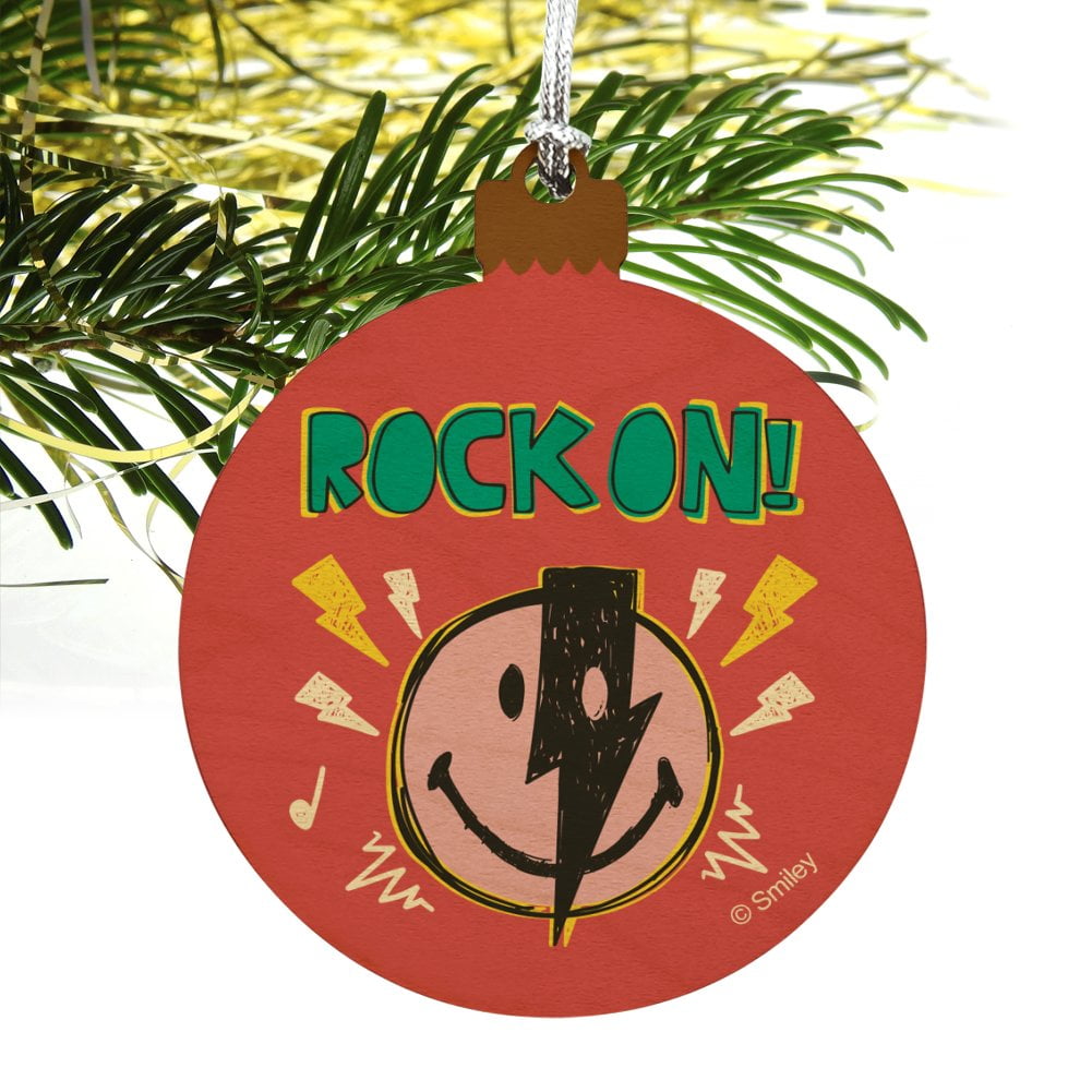 Rock And Roll Smiley Face