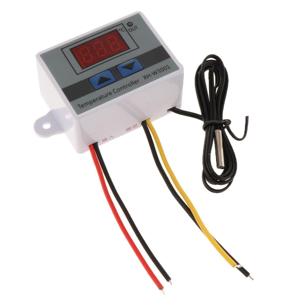 XHW3001 24V LCD Microordenador Controlador de temperatura inteligente ...