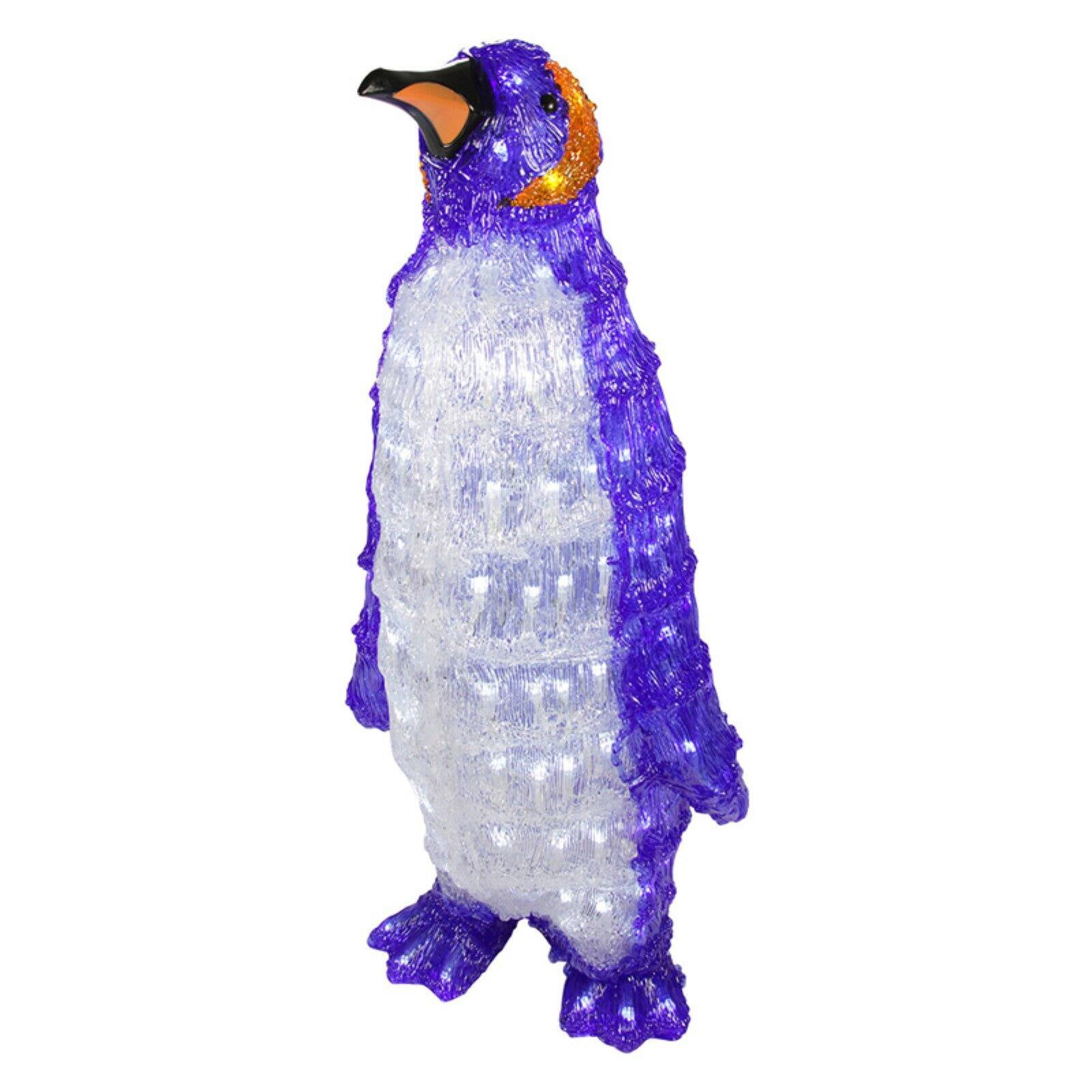 Northlight 18 in. Lighted Acrylic Penguin Display - Walmart.com
